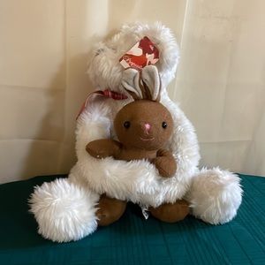 Progressive Plush | Toys | Progressive Plush White Hugging Dog With ...